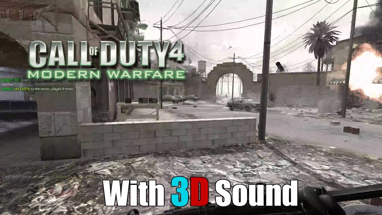 This COD4 mod is WALLHACKS for your EARS!🎧 - YouTube