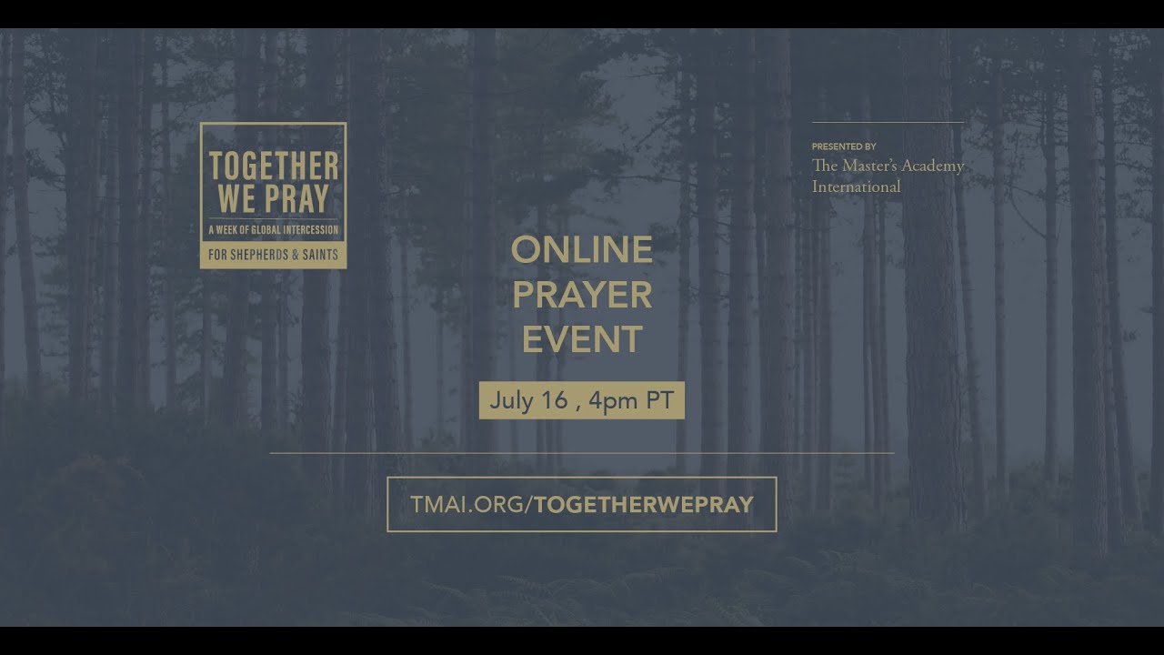 Together We Pray 2021 | Online Global Prayer Event - YouTube