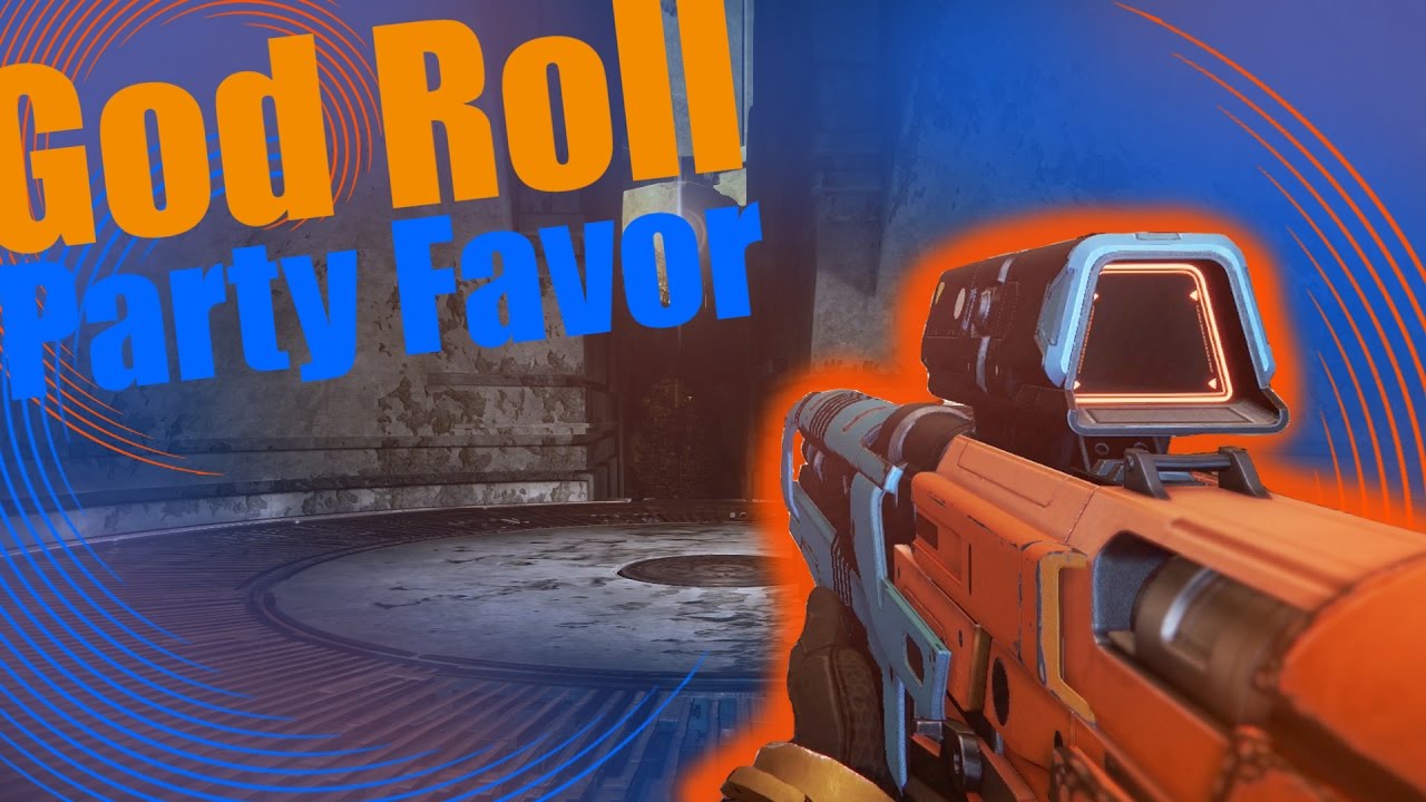 Destiny: God Roll Party Favor B-29!! (Destiny: Rise of Iron Crucible ...