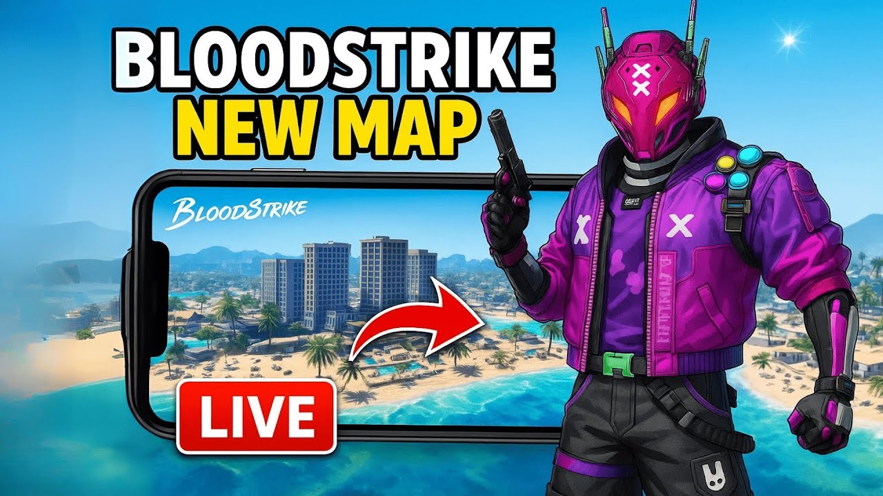 🔴 LIVE | #1 RANKED BLOOD STRIKE NEW MAP - YouTube