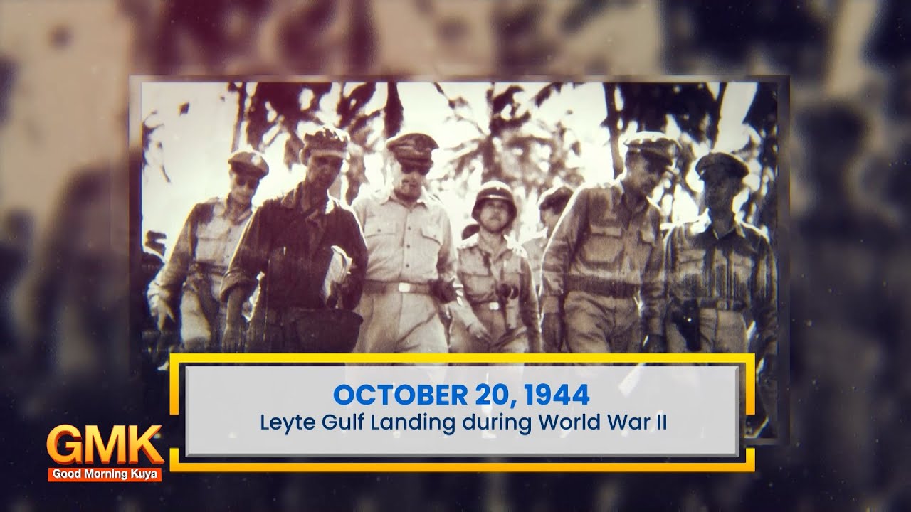 Leyte Gulf Landing During World War II | Today in History - YouTube