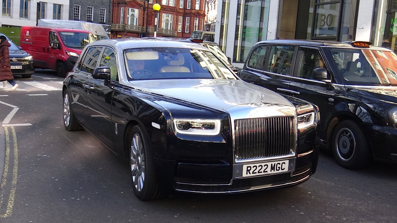 Luxury Cars in London February 2025 - YouTube