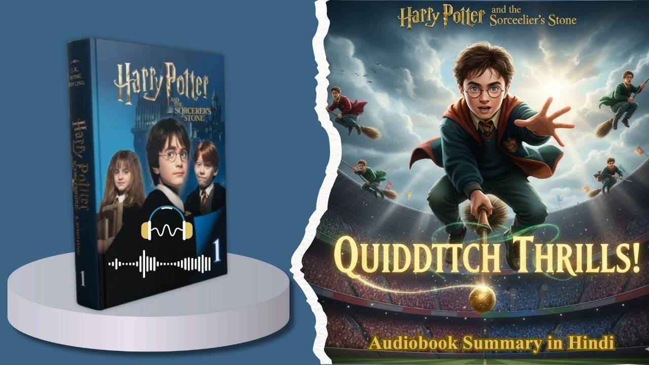 Harry Potter and the Sorcerer's Stone - Chapter 11: Quidditch | Snape's Secret Jinx! (Audiobook ...