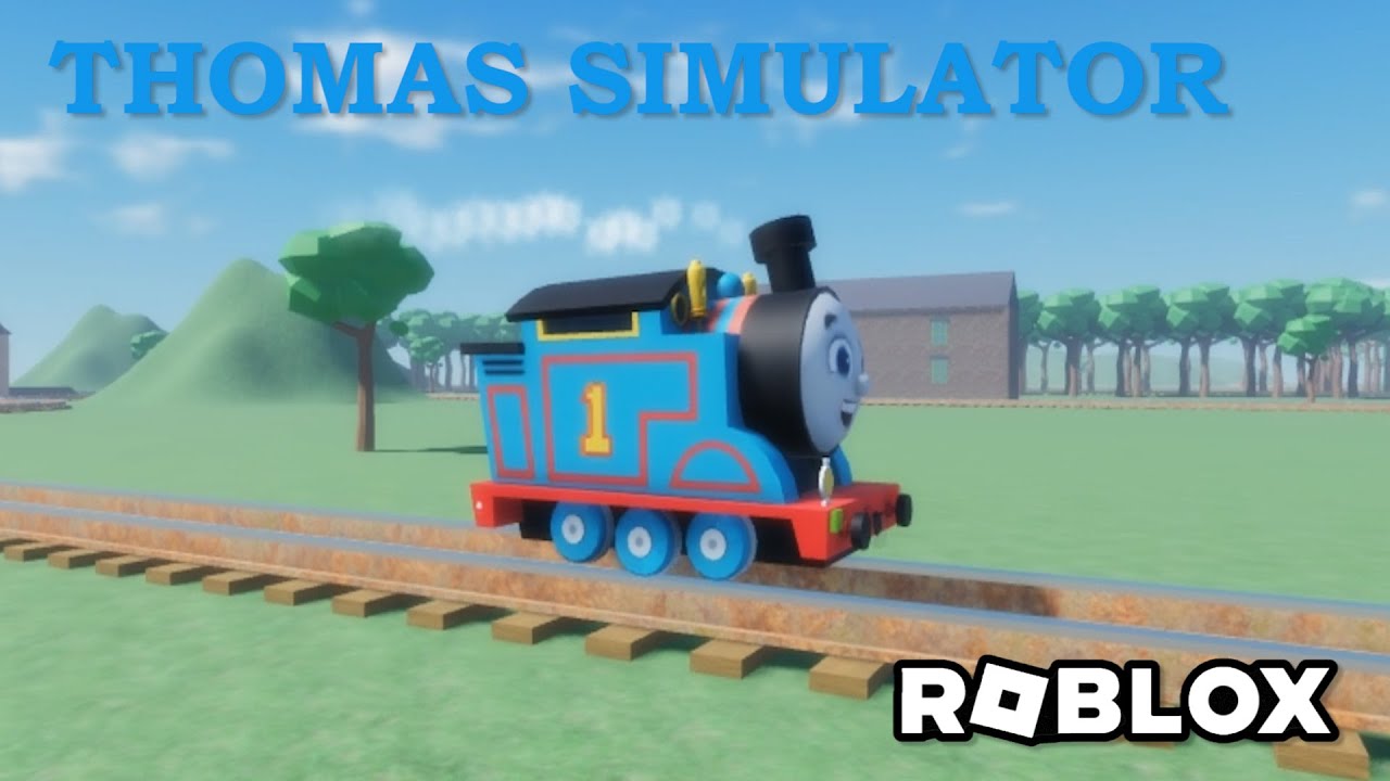 Cartoon Style of Thomas and Friends Train in Roblox Thomas Simulator ...