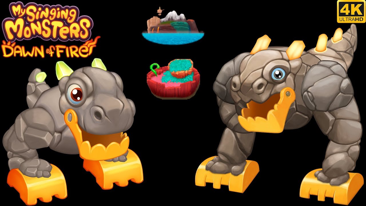 T-Rox - Baby/Adult (Sound and Animation) 4k - YouTube