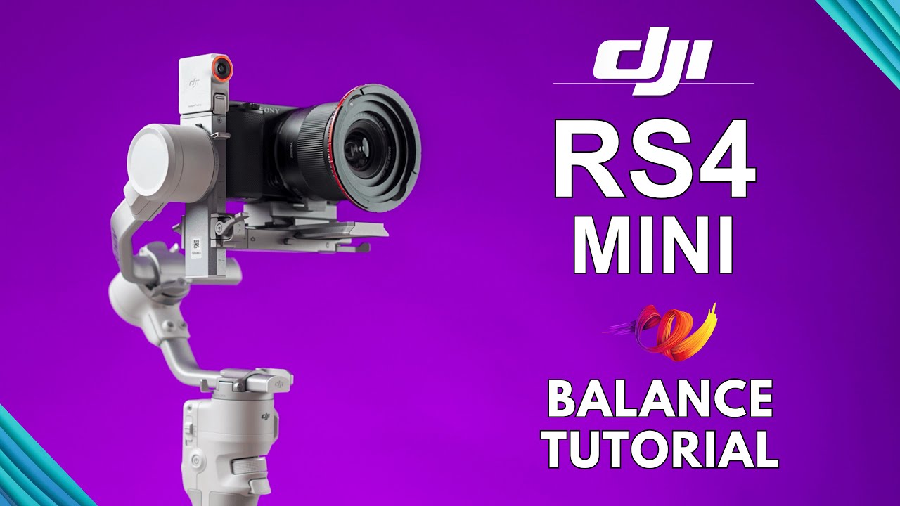 How to correctly balance your DJI RS4 Mini TUTORIAL: Easy step by step ...