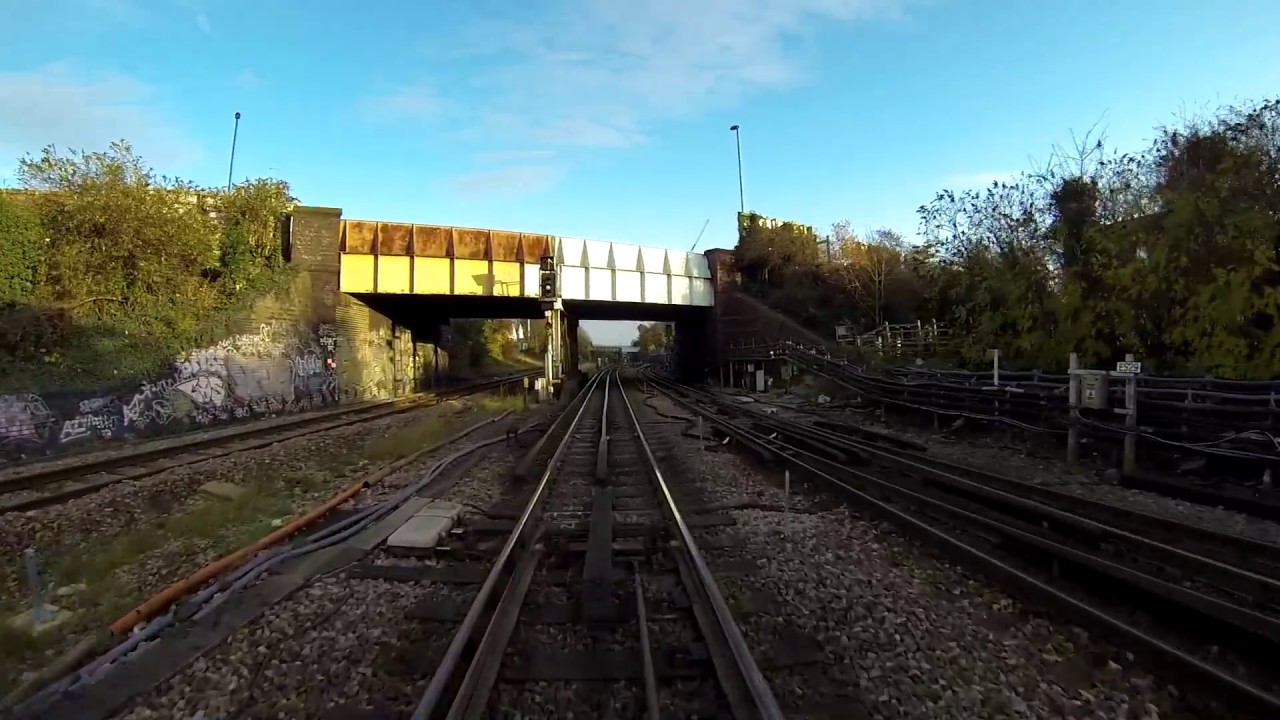 Central Line Cab View West Ruislip to North Acton - YouTube