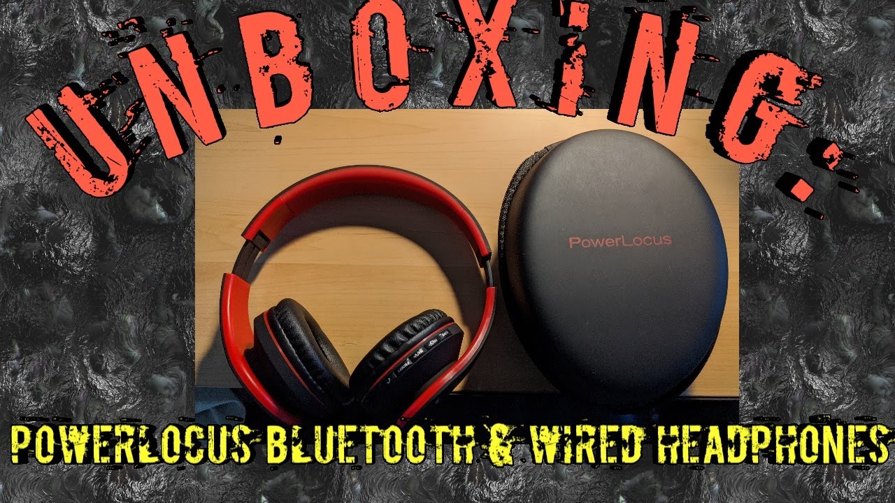 Unboxing: PowerLocus Bluetooth & Wired Headphones - YouTube