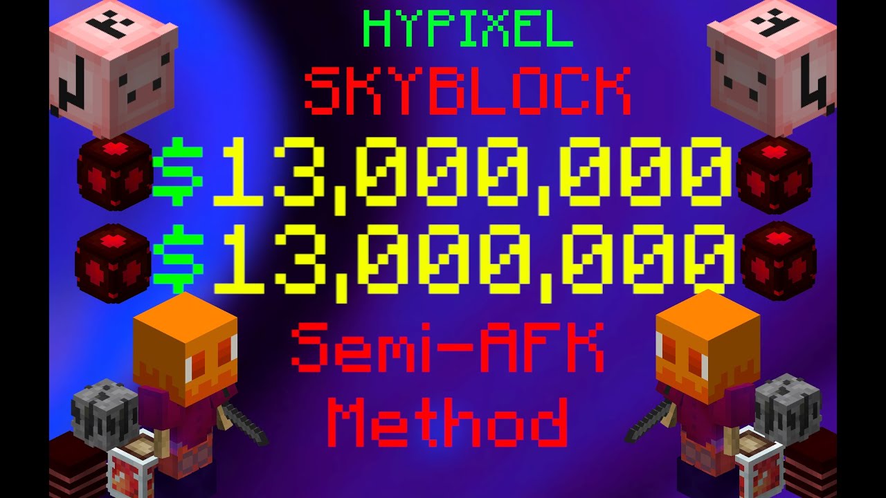 Hypixel Skyblock: Inferno minion Semi-AFK Method - YouTube