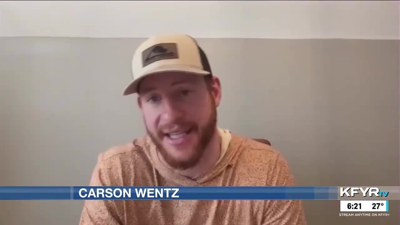Carson Wentz coming to Bismarck with AO1 Foundation - YouTube
