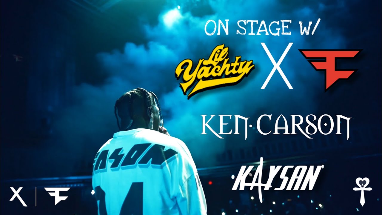 On Stage W/ LIL YACHTY , KEN CARSON & FAZE KAYSAN "The Gig ATL ...