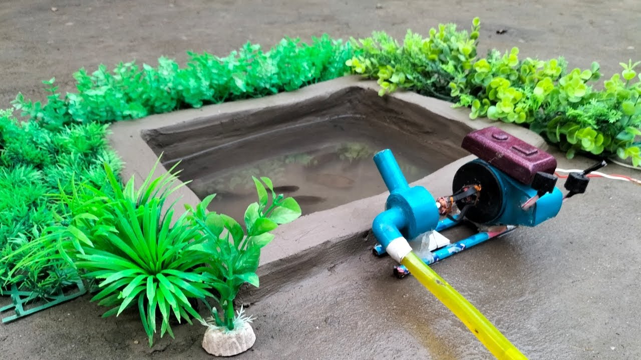 Fishing Exciting Science Project Using Mini Water Pump - Water Pump ...