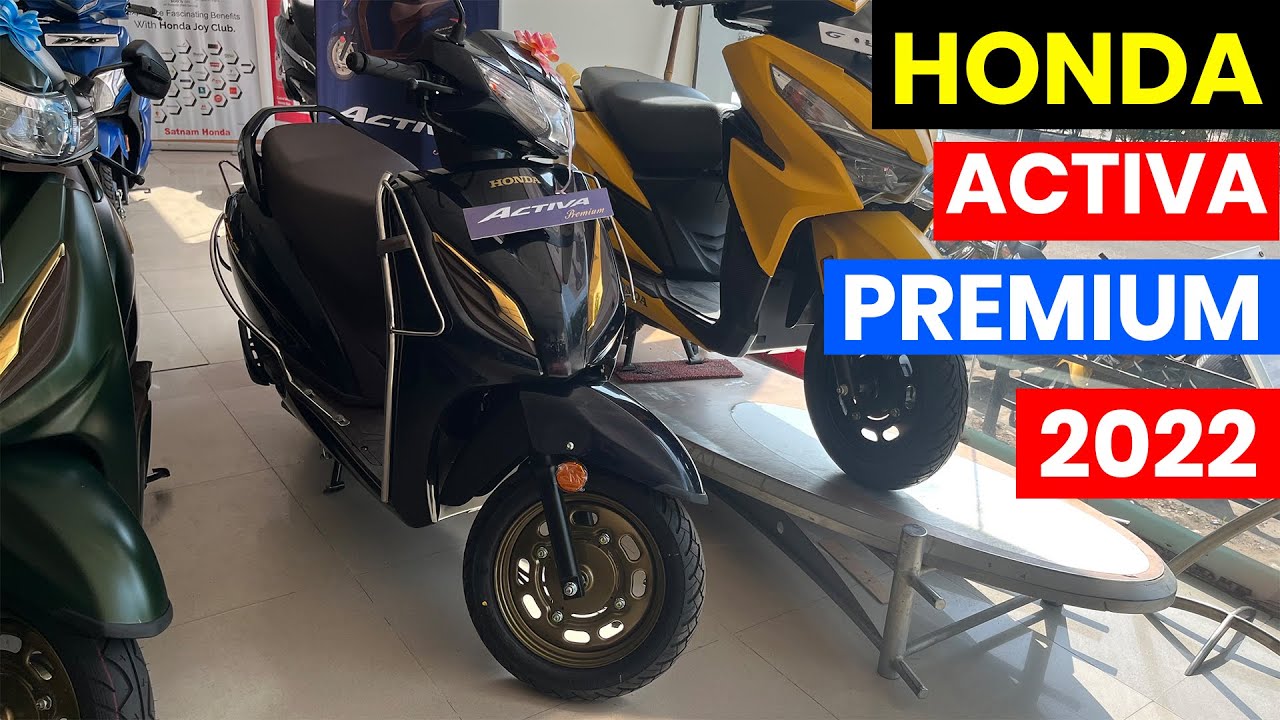 Honda Activa New Model 2022 Grey Colours
