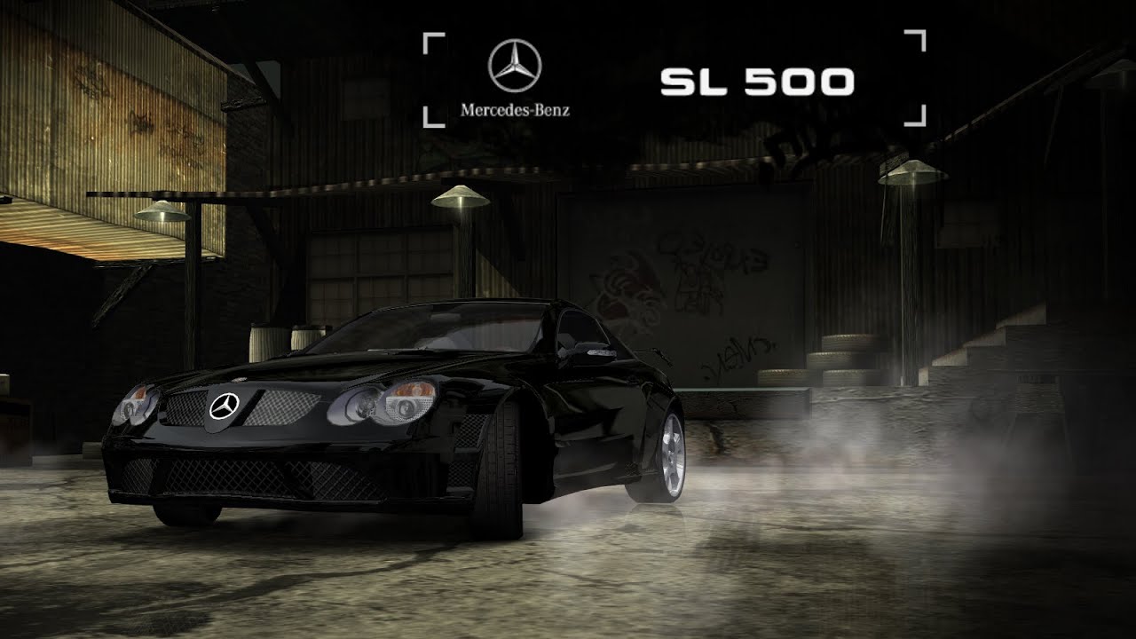 Need for Speed: Most Wanted. Mercedes-Benz SL 500 customization and ...