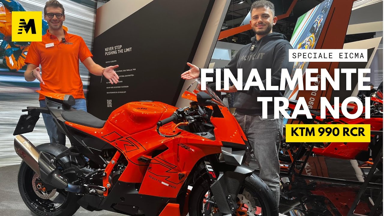 KTM 990 RCR: la sportiva stradale arriva in concessionaria || EICMA ...
