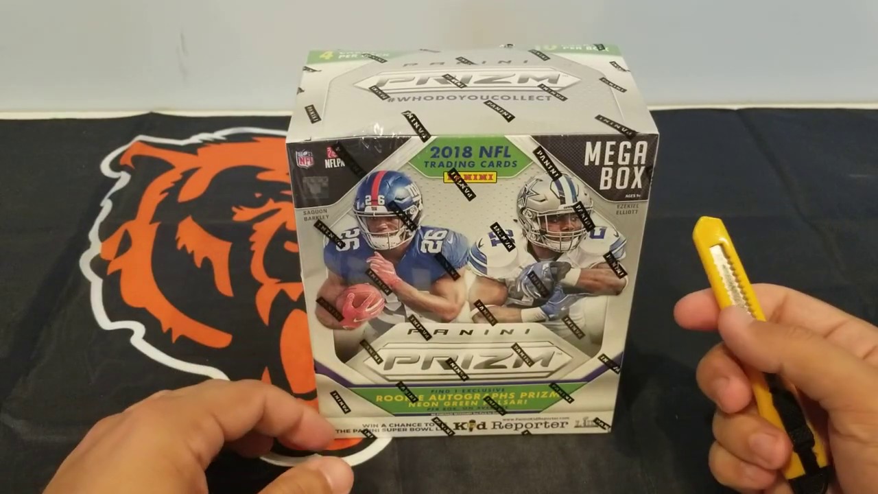 2018 Panini Prizm Mega Box - Neon Green Pulsar Prizm Auto! Saquon ...