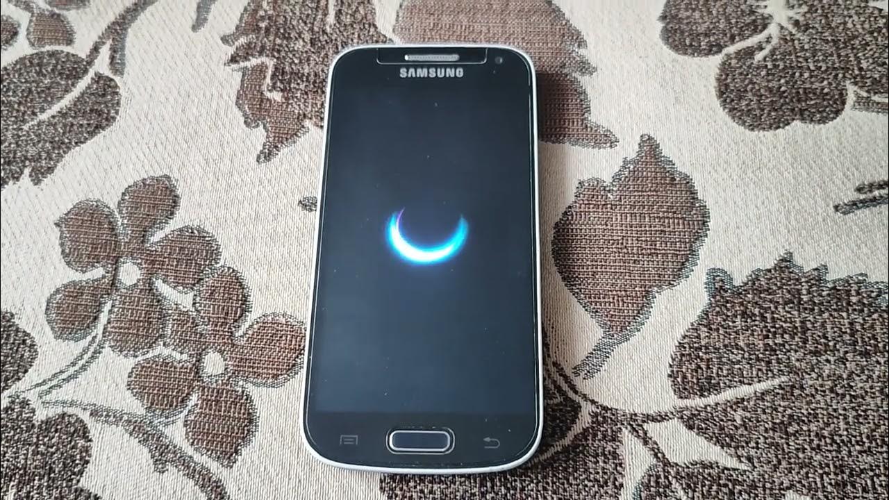 Samsung Galaxy S4 Mini Black Edition startup and shutdown - YouTube