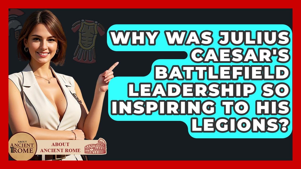 Why Was Julius Caesar's Battlefield Leadership So Inspiring To His ...