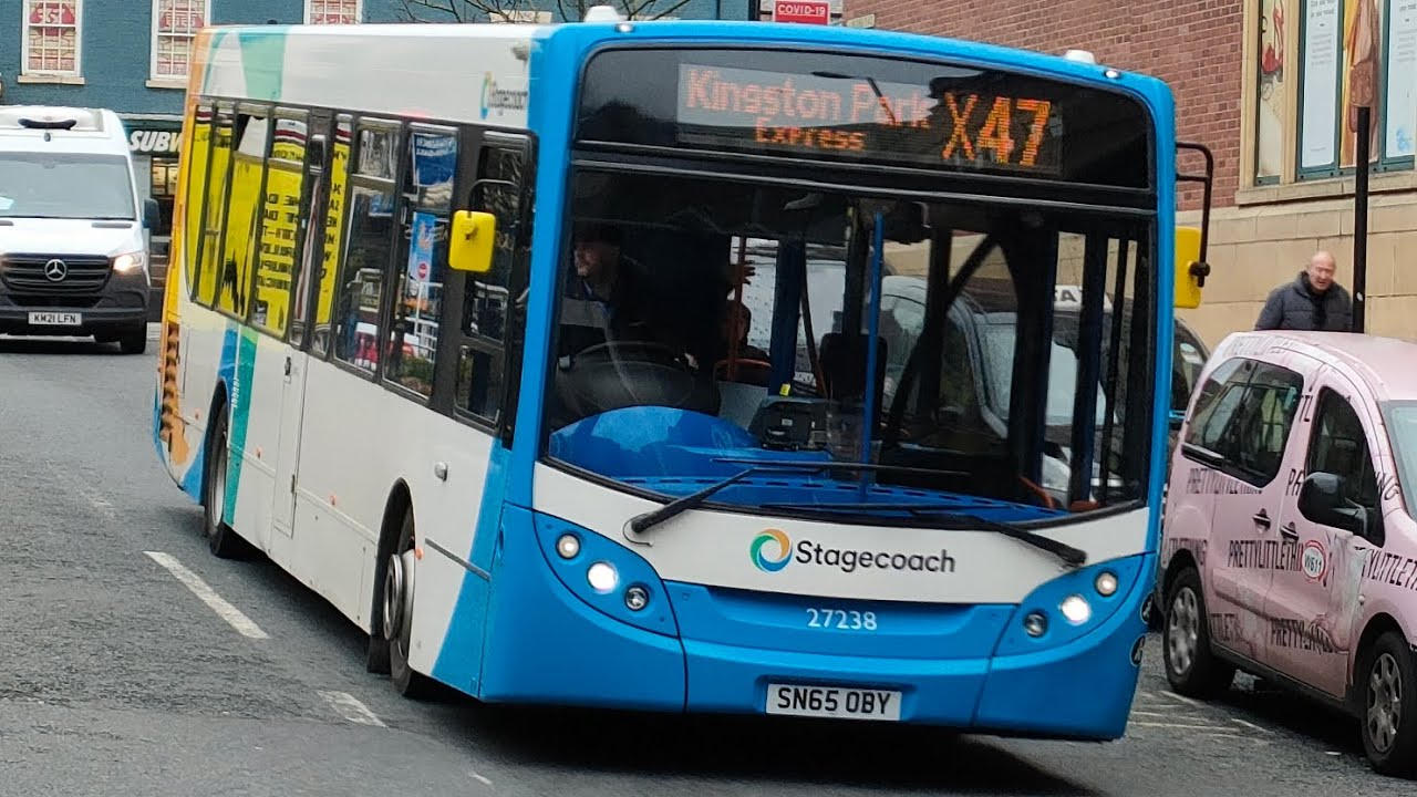 Stagecoach Busways: Dennis E30D ADL Enviro300 27238/SN65 OBY on the X47 ...