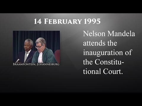 The Mandela Diaries: 14 February 1995 - YouTube
