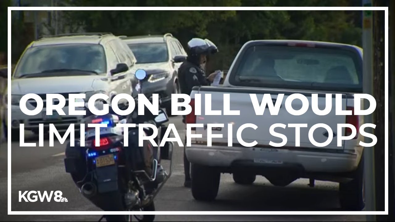 Oregon lawmakers consider bill that would limit traffic stops - YouTube