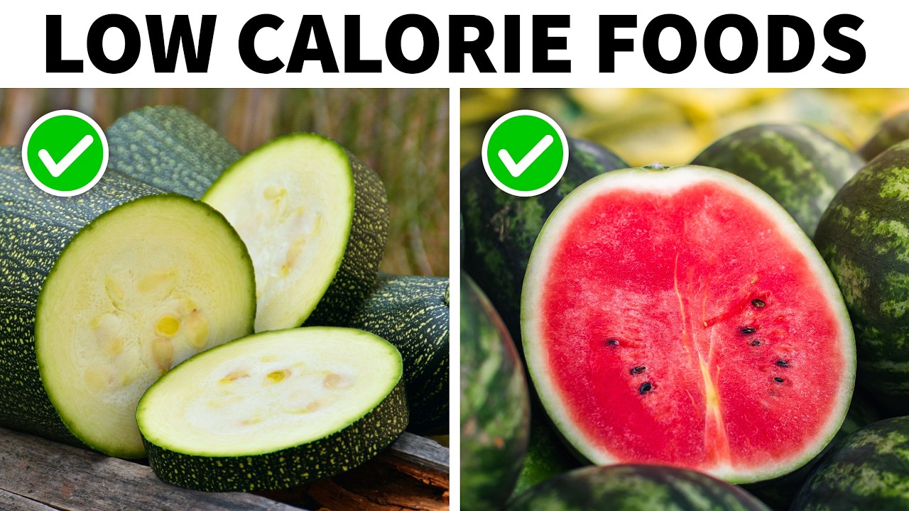 8 Foods That Contain Almost Zero Calories! - YouTube
