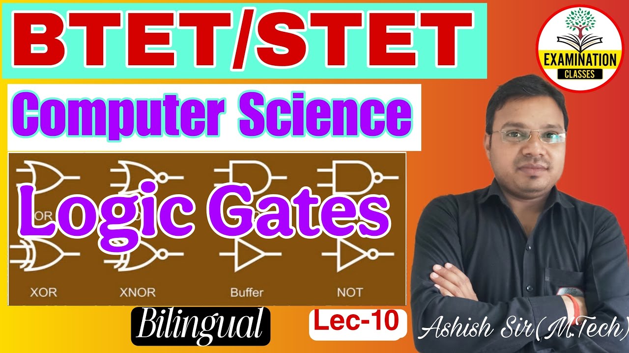 BTET/STET COMPUTER SCIENCE CLASSES | Boolean Algebra | Logic Gates- AND ...