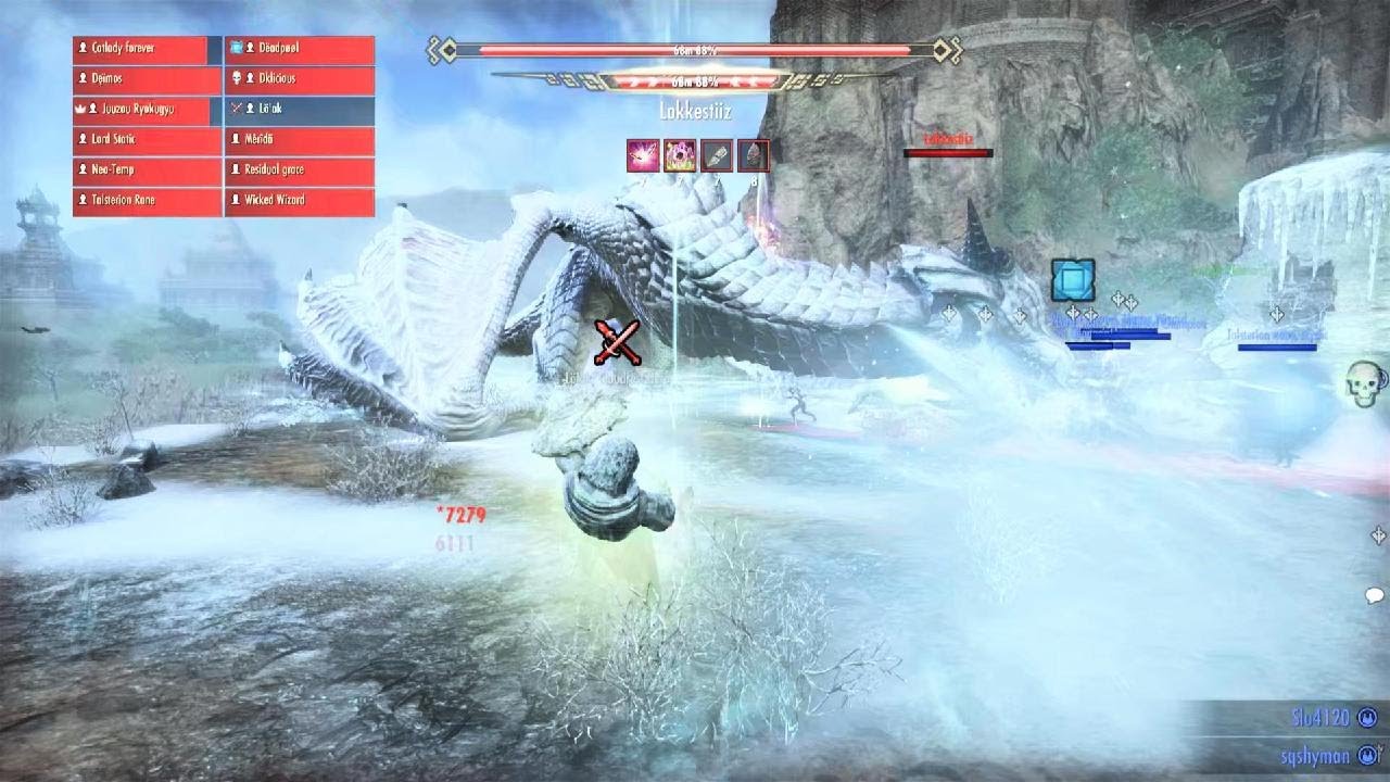 ESO Arcanist Tank Vss First Boss - YouTube