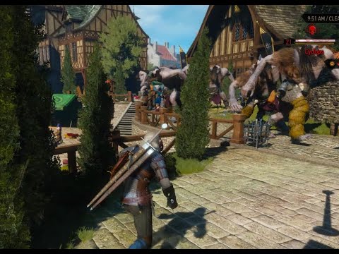 Cyclops army attacks Novigrad - Witcher 3 - YouTube