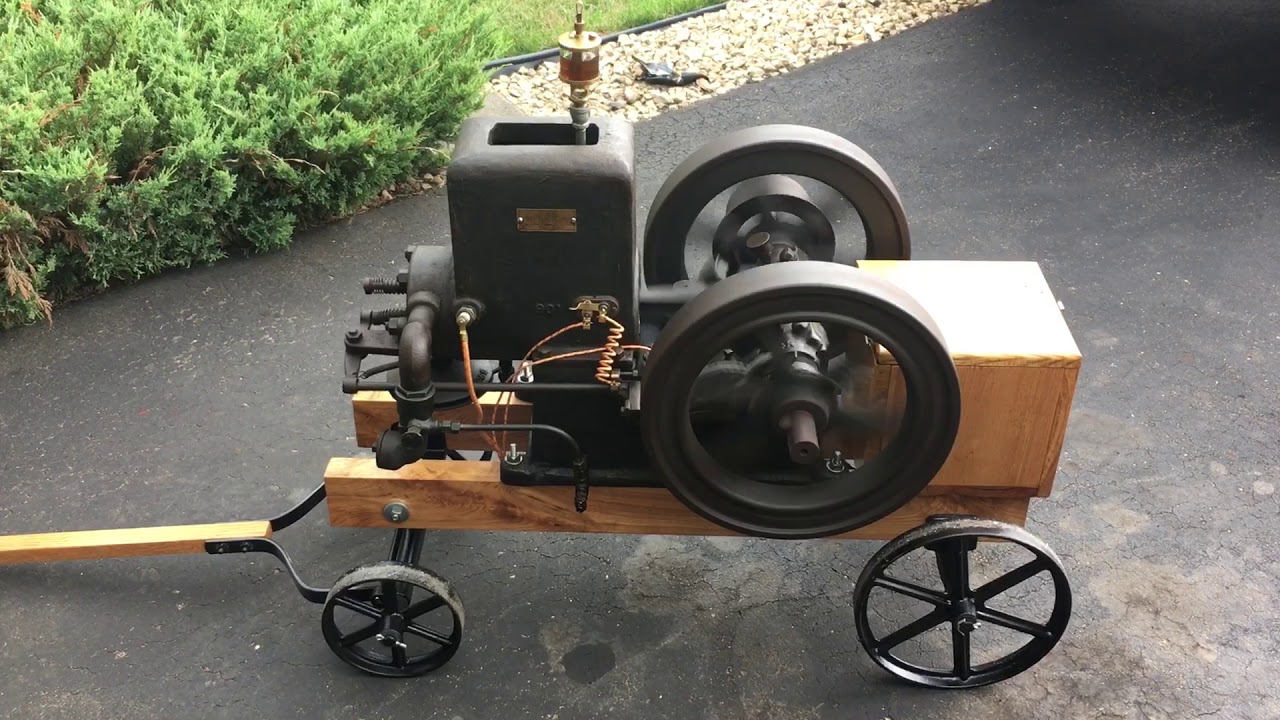 Field force pump company leader engine 2 hp - YouTube