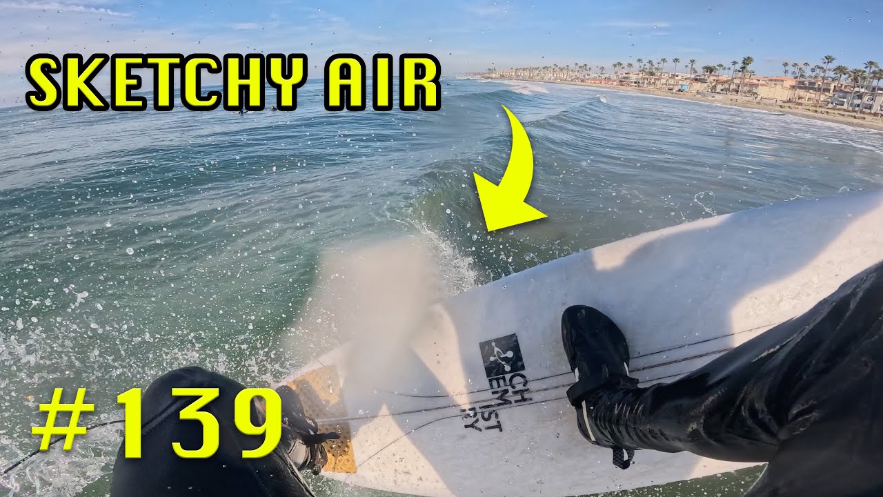 SHORT FUN POV SURF AND WHAT KIND OF CLIENTS I WORK WITH - BIG WAVE TRAINING DAY 139 - YouTube
