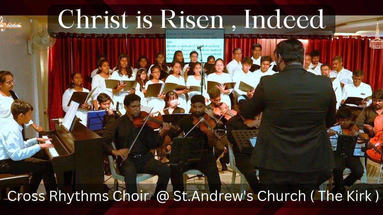 Christ is risen indeed / Cross Rhythms Senior Choir - YouTube