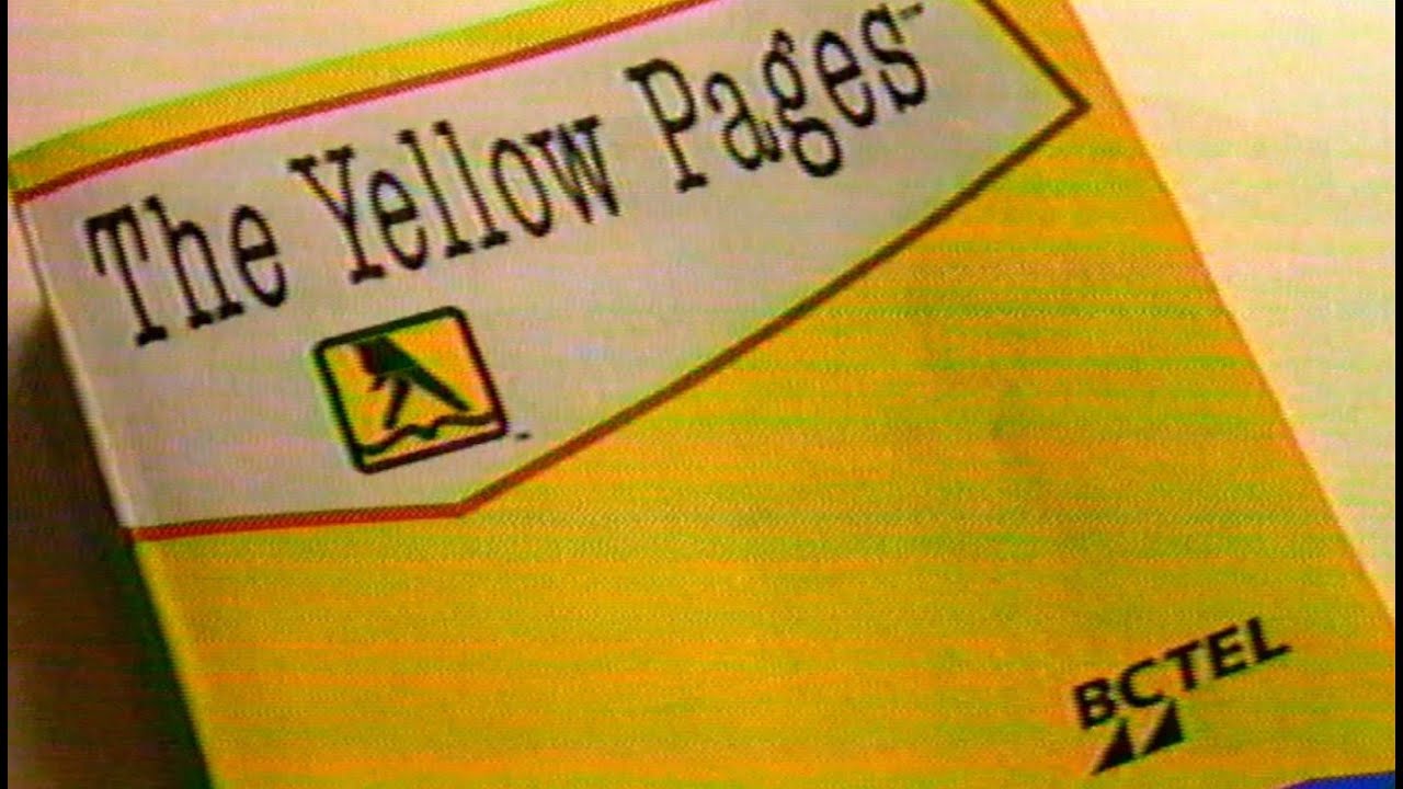 Yellow Pages Commercial - 1993 - YouTube