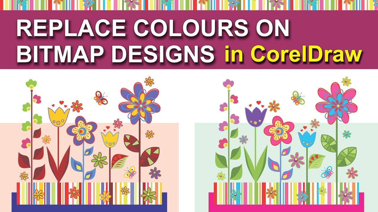 Replace Colour On Bitmap In Corel With Cdtfb YouTube Replace Colour On Bitmap In Corel With Cdtfb YouTube