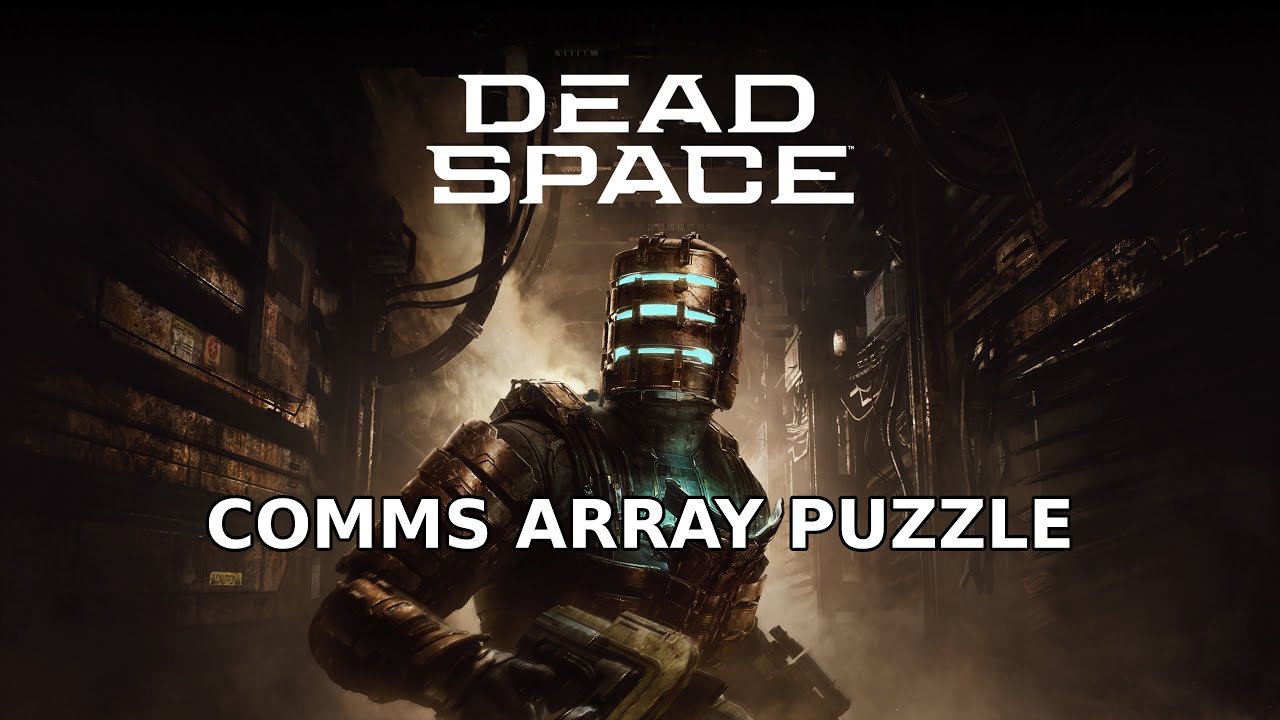 Dead Space Remake - Comms Array Puzzle - YouTube