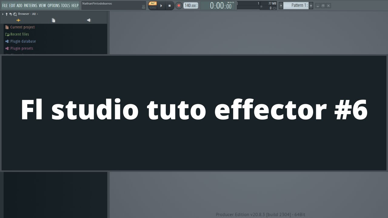 Fl studio tuto effector #6 - YouTube