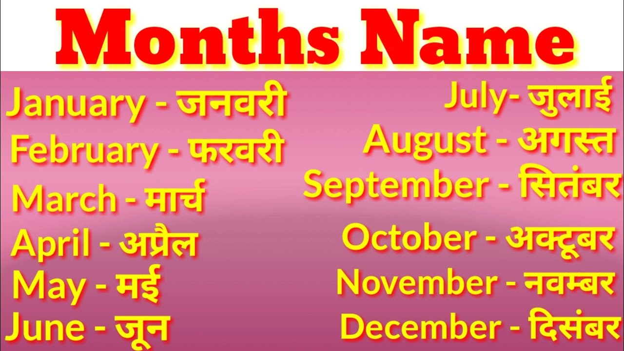 January February Months Name January February Ki Spelling Mahina Ke january-february-months-name-january-february-ki-spelling-mahina-ke