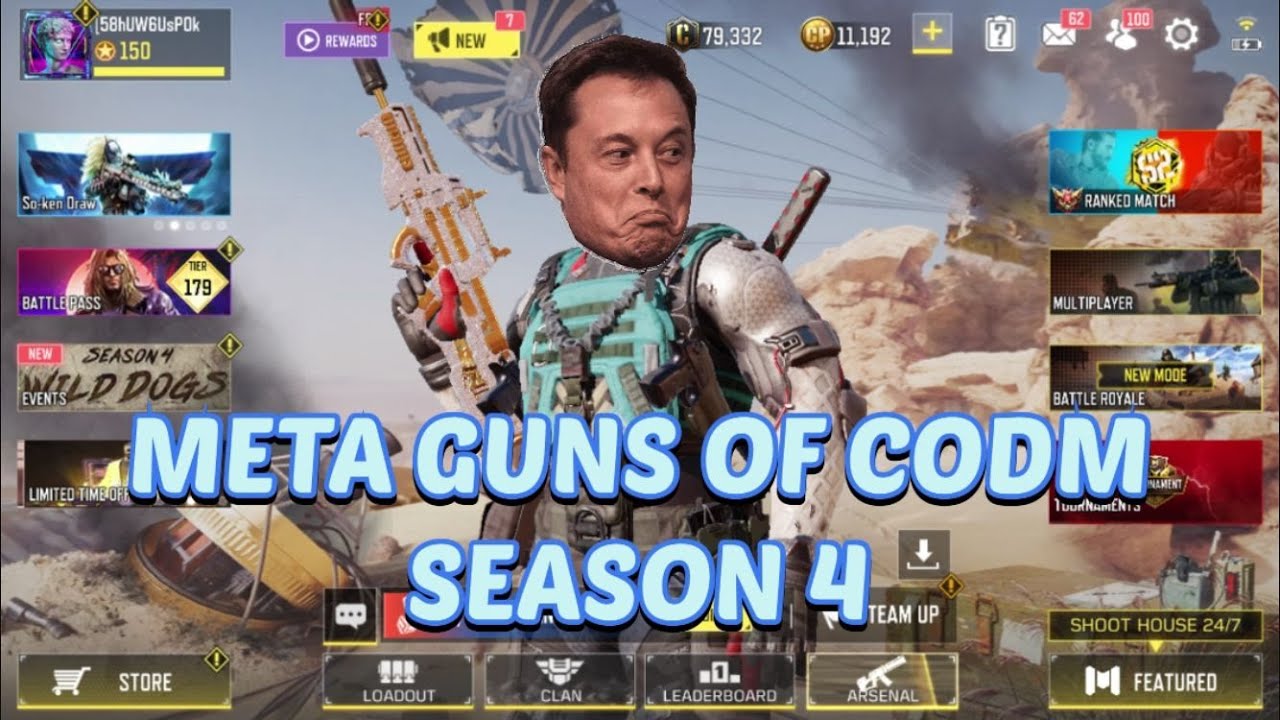 META GUNS OF CODM SEASON 4..... - YouTube