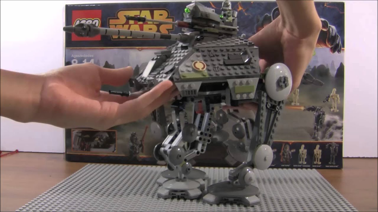 Lego Star Wars AT AP 75043 Review - YouTube