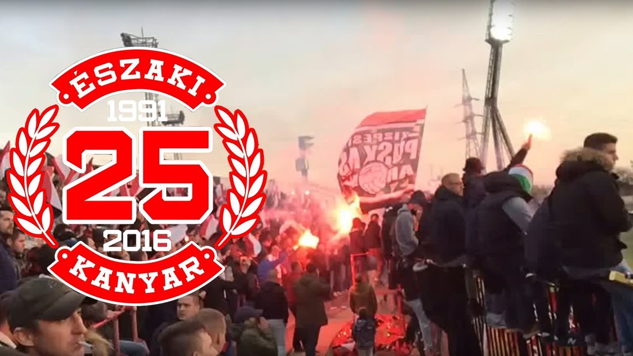 Kispest Ultras Szurkolás - 25 éves az Északi Kanyar - YouTube