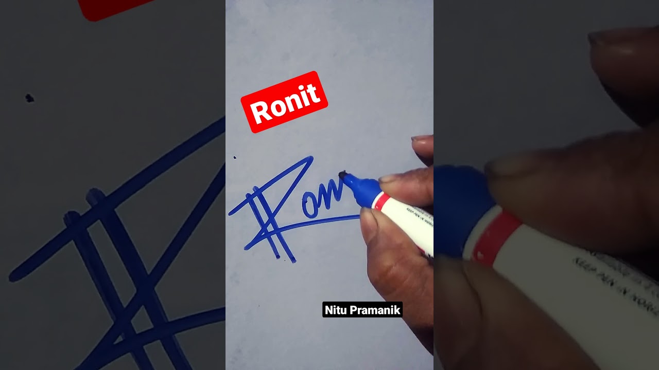 #R#Ronit#Signature Style. - YouTube