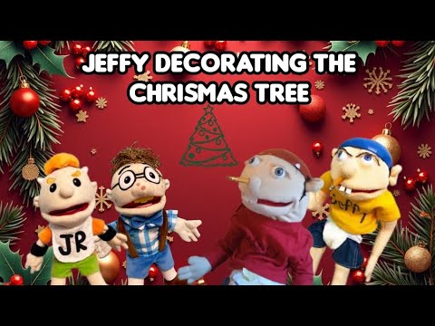 Jeffy decorating the Chrismas tree - YouTube