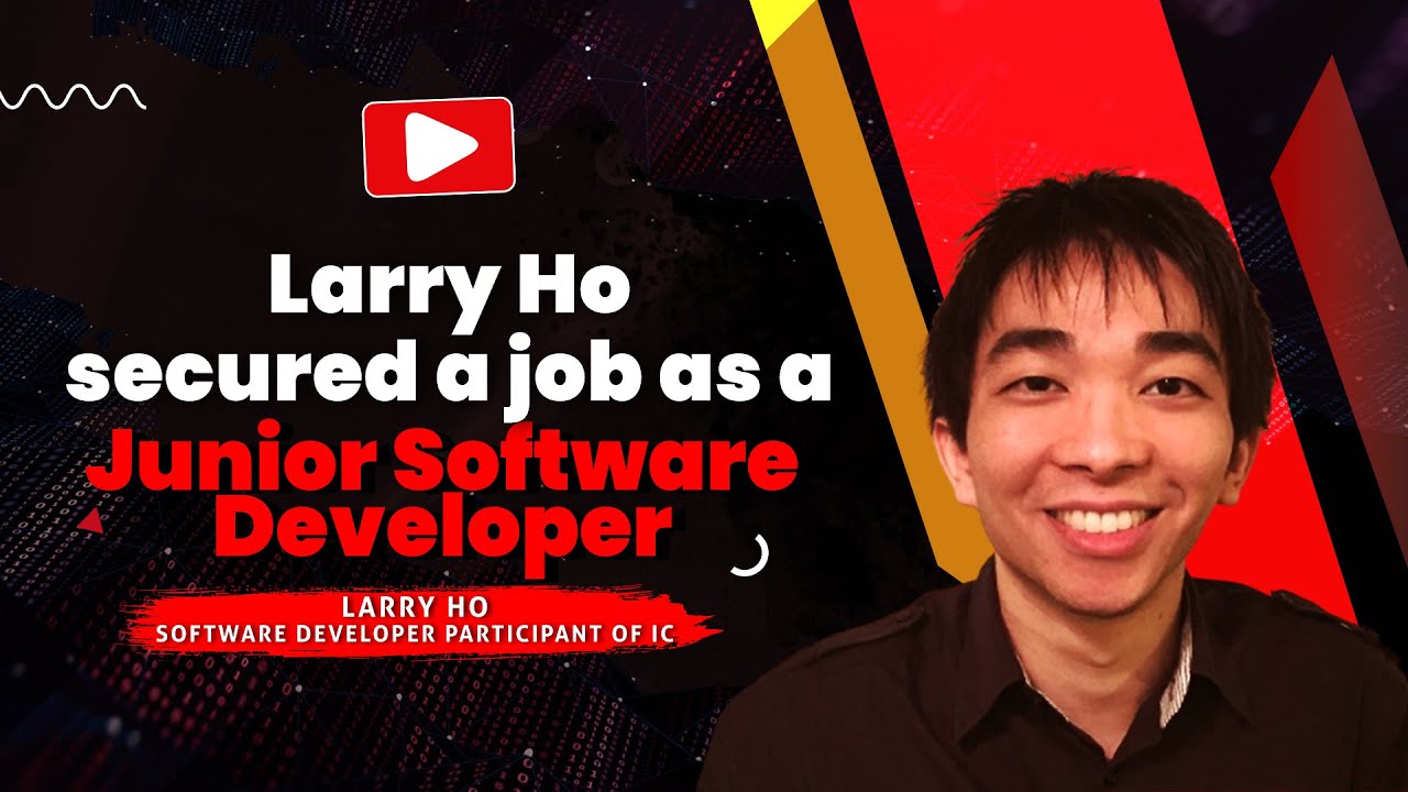 [Melbourne , Australia] Larry Ho secured a job as a Junior Software ...