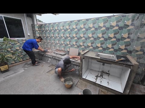 EPISODE-29 HASIL KERJA 3HARI TUKANG RUMAH PART TIME // DAPUR BERASAP TINGGAL SIKIT LAGI NAK SIAP // 