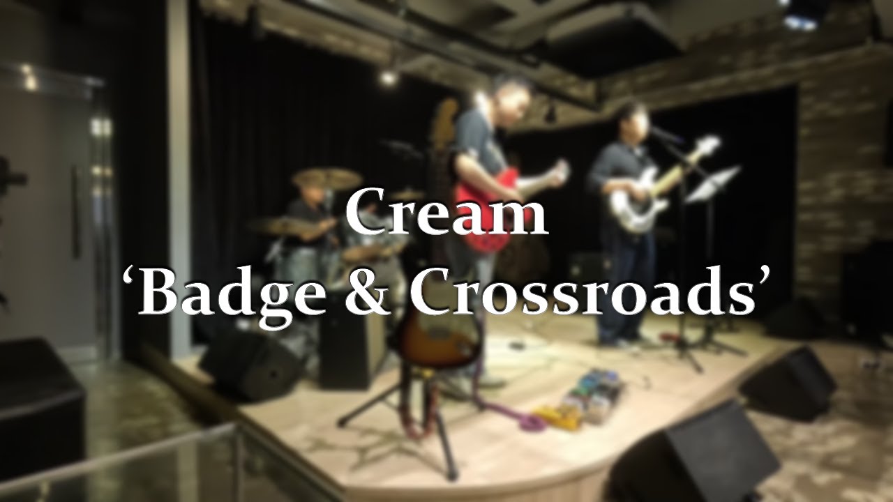Cream - Badge & Crossroads, cover stage - YouTube