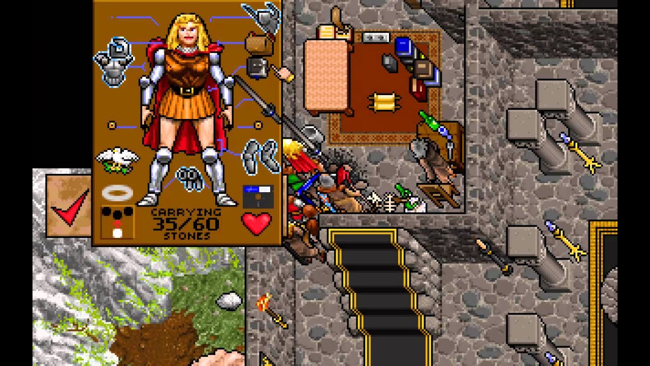 Let's Play "Ultima VII" Part 036 - The Shade Blade - YouTube