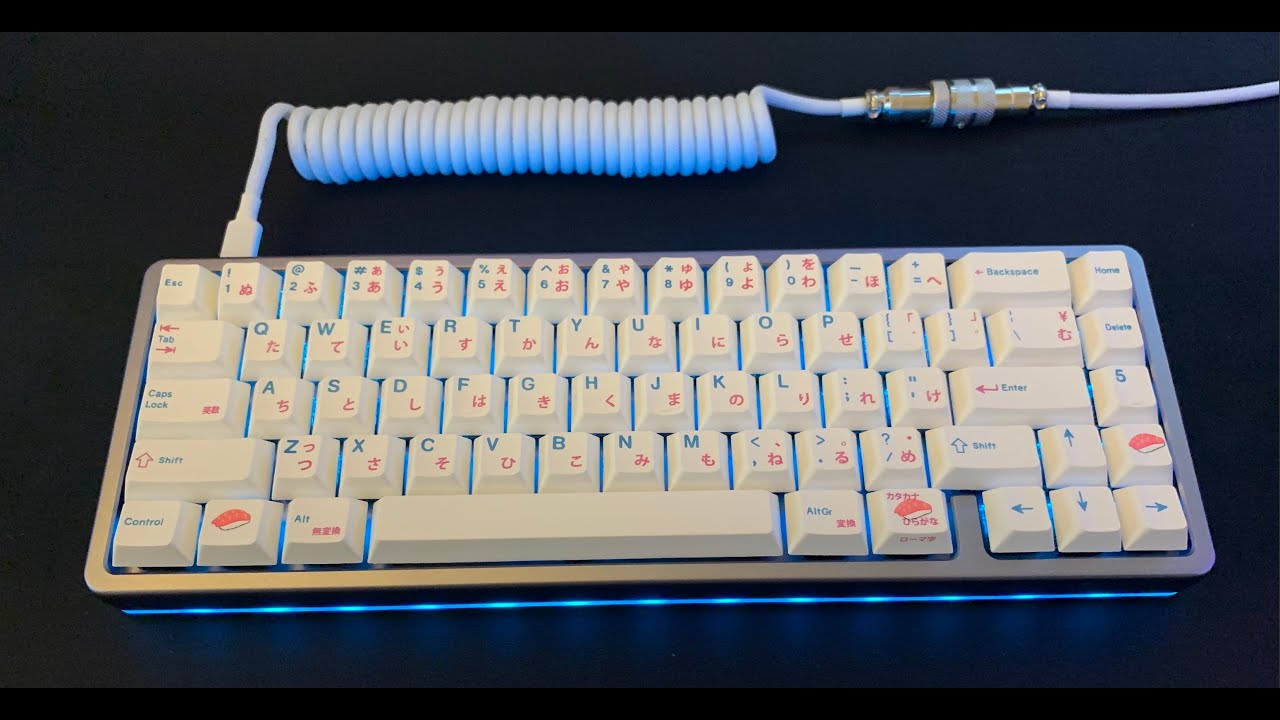 Drop Alt High Profile w Silent Inks and ePBT Sushi (Unboxing, Build ...