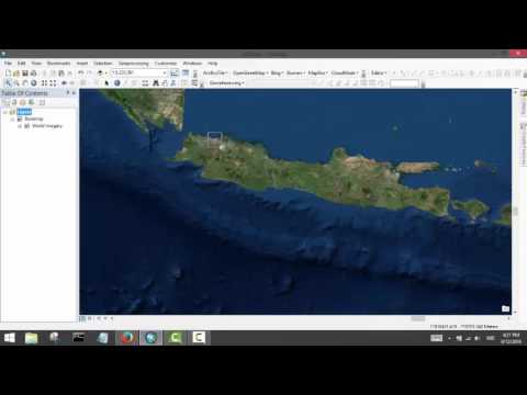 Cara download citra satelit bing maps dengan arcbrutile - YouTube