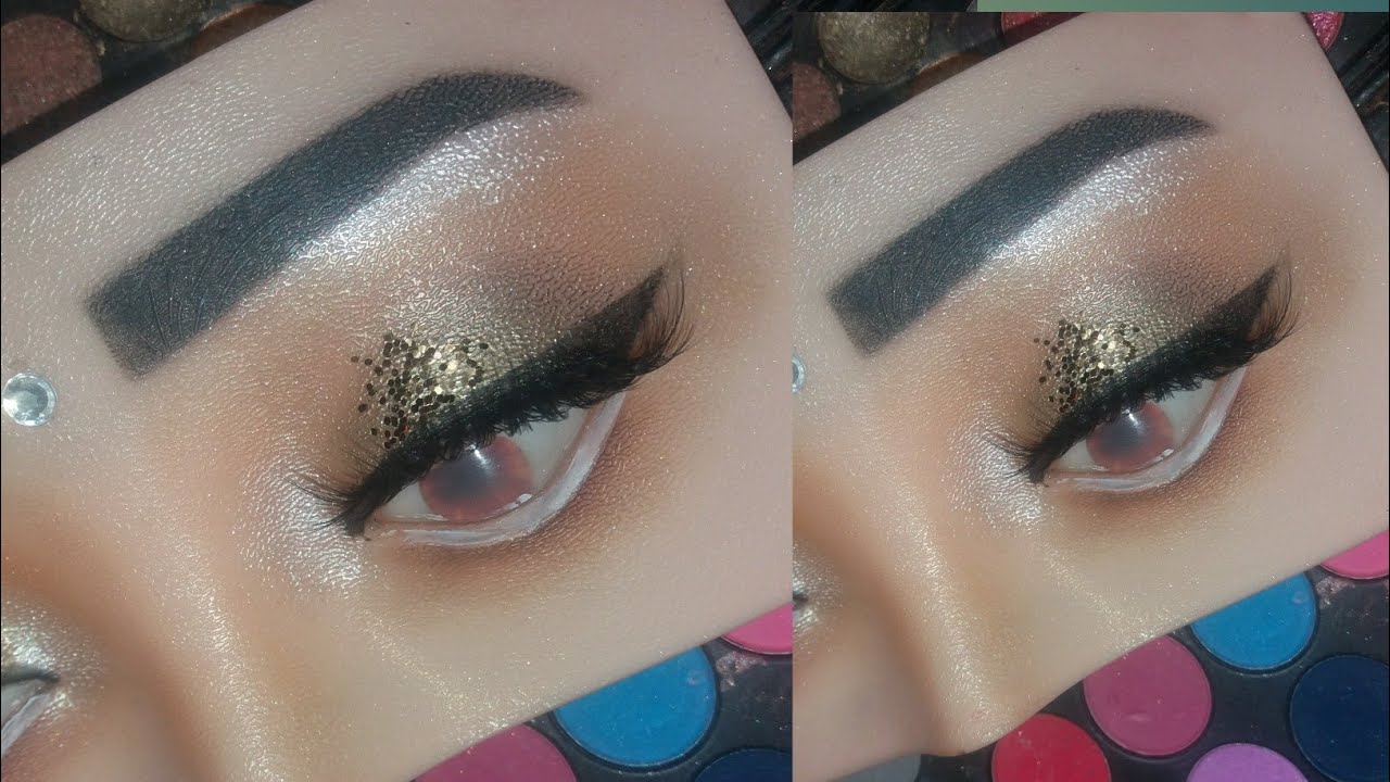 soft party eyes makeup tutorial || step by step - YouTube