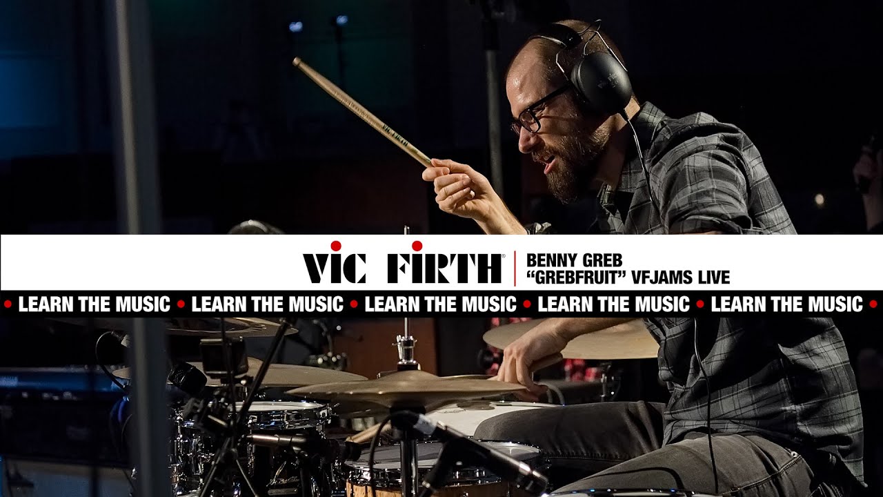 Vic Firth: Learn The Music feat. Benny Greb | "Grebfruit" - YouTube